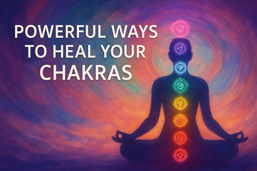 Powerful Ways to Heal Your Chakras - Weaura